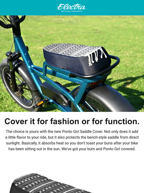 Trek Bicycle: All-New Ponto Go! Saddle Covers | Milled