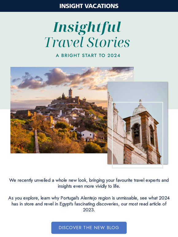 Insight Vacations: New year, new Insightful blog. Where will 2024 take ...