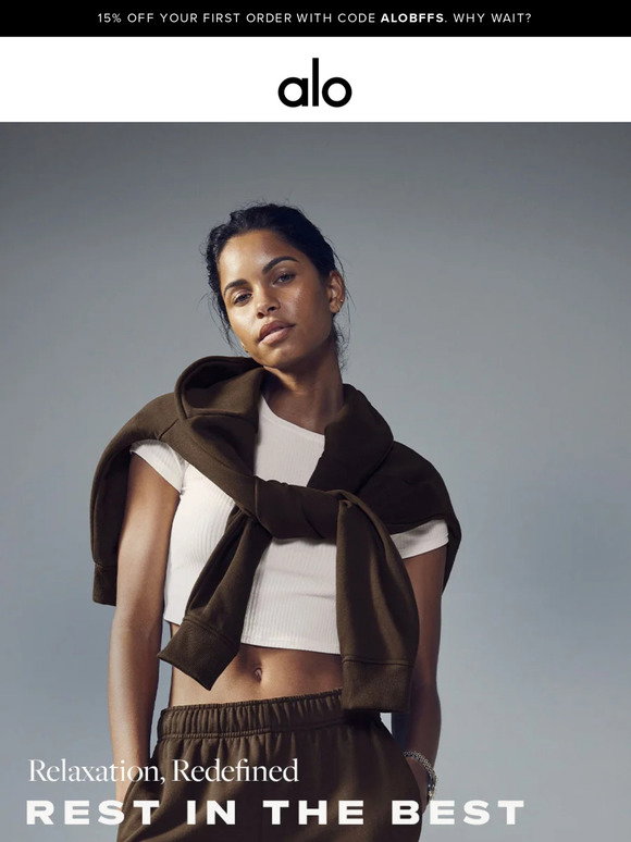 Alo Yoga: Slip into soft fabrics and easy fits | Milled