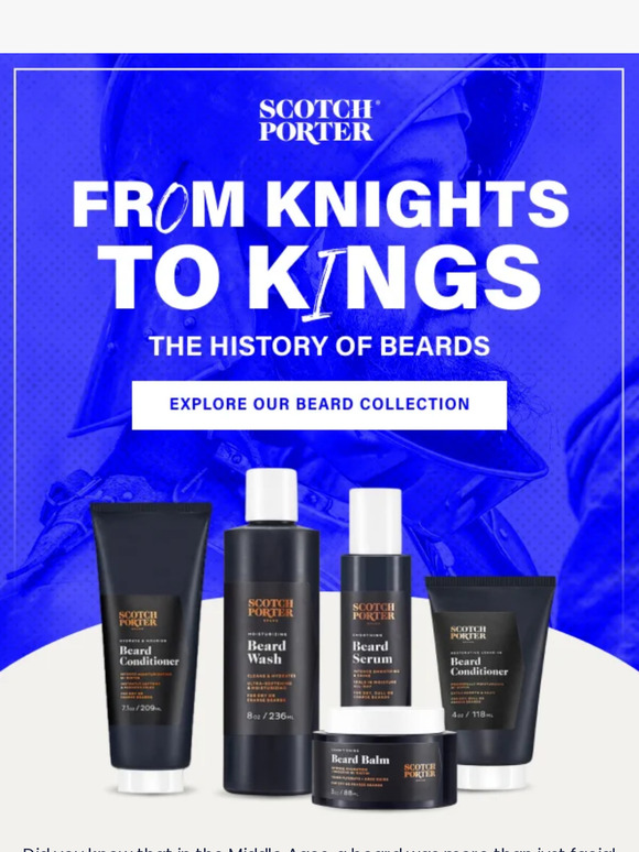 Scotch Porter: Beard History 101: Continue the Legacy | Milled