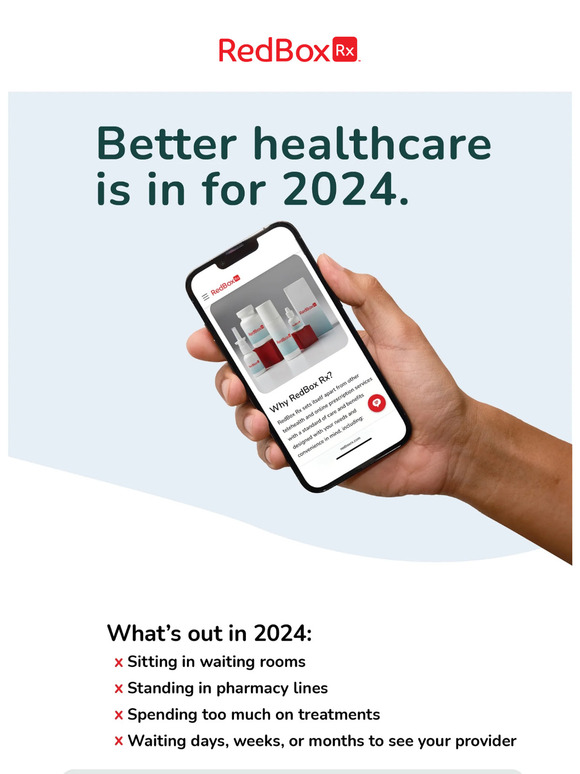 RedBox Rx: What's out and what's in for 2024 | Milled