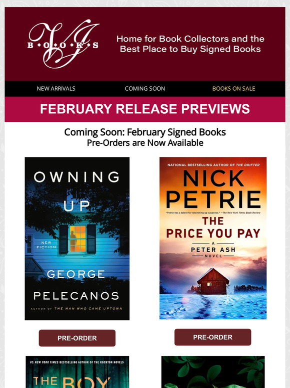 VJ Books: Coming Soon: New Signed Books from Kelley Armstrong, Erin ...