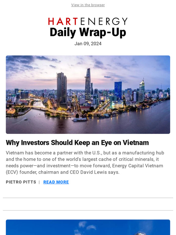 Hart Energy: Daily Wrap-Up: Why Investors Should Keep an Eye on Vietnam ...