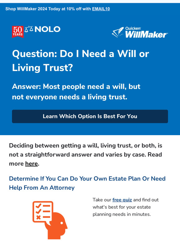 Nolo: What’s the Real Difference Between a Will and Living Trust? | Milled