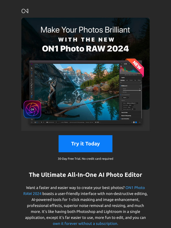 ON1: Want a Faster & Easier Way to Edit? You Need ON1 Photo RAW 2024 ...