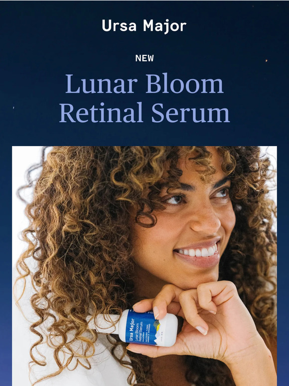 Ursa Major: NEW: Lunar Bloom Retinal Serum | Milled