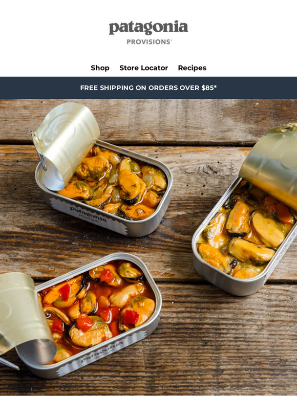 Patagonia: Meet our new Mussels Variety Pack | Milled