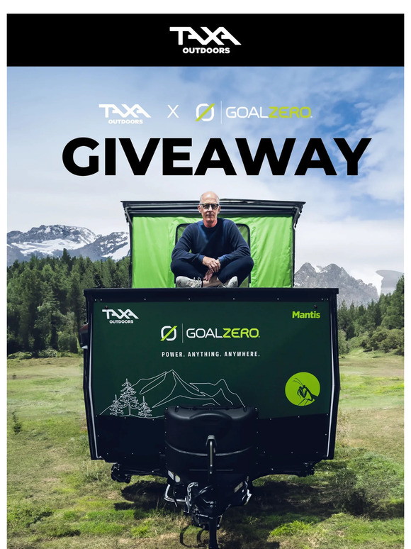 TAXA Outdoors: 🔋 + 🚐 = 🤯 You Won't Believe This TAXA x Goal Zero Collab ...