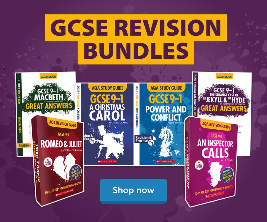 Scholastic: Get ready to revise for GCSE English exams! 📝 | Milled
