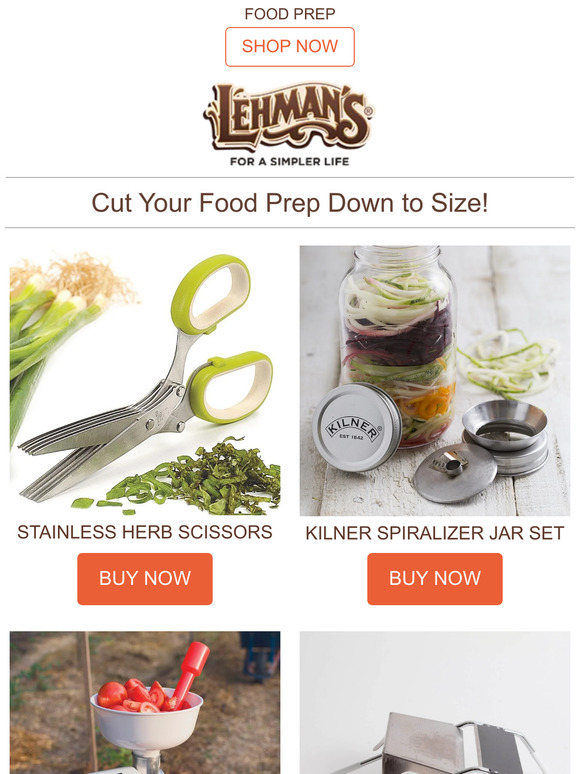 Lehman's: Dice, Chop, Shred ⭐ Your Food Prep Solutions are Here | Milled