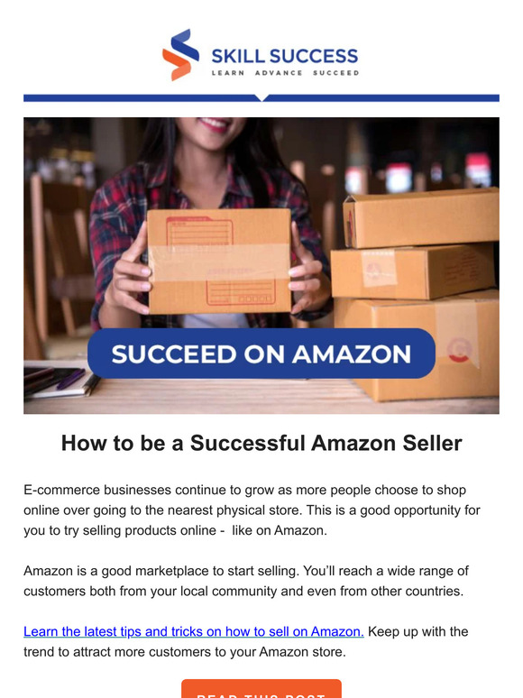 Skill Success: 🚚How to be a Successful Amazon Seller | Milled