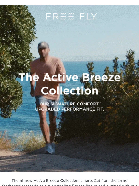 Free Fly Apparel: Just Landed: The Active Breeze Collection | Milled