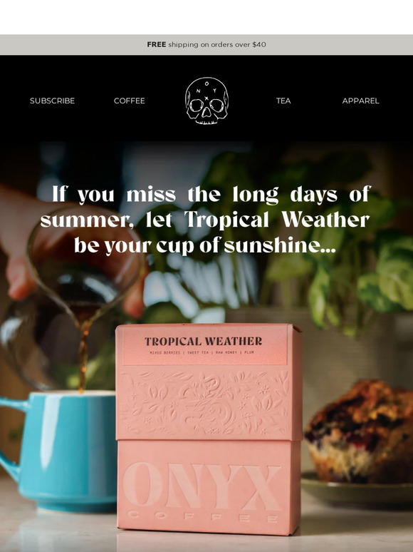 Onyx Coffee Lab: Escape Into Your Own Sunny Paradise... | Milled