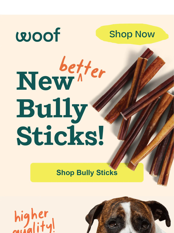 Woof: Early Access! Your Dog's New Favorite Bully Sticks 😍 | Milled