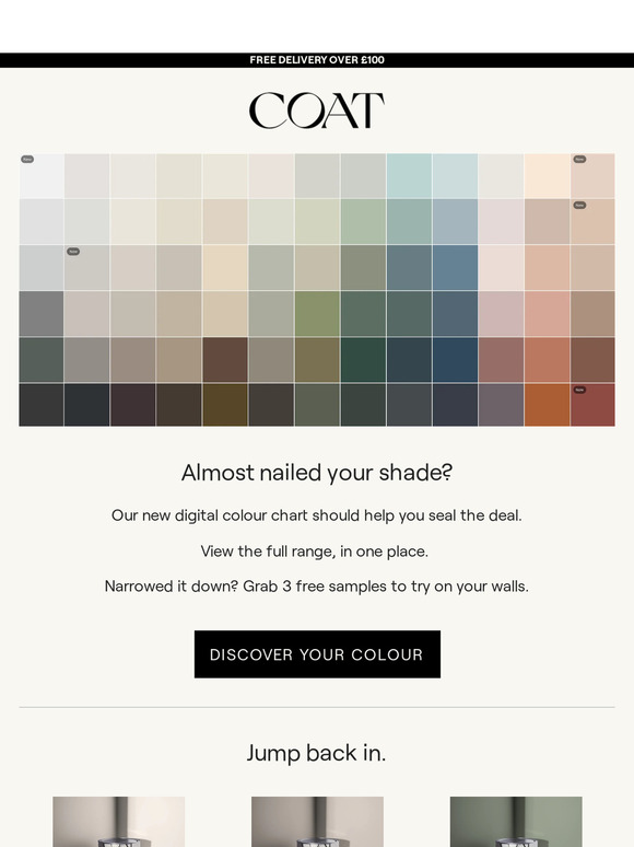 COAT: The New Digital Colour Chart Has Landed | Milled