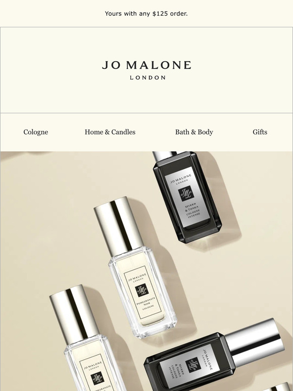 Jo Malone London: Choose two complimentary deluxe miniatures | Milled