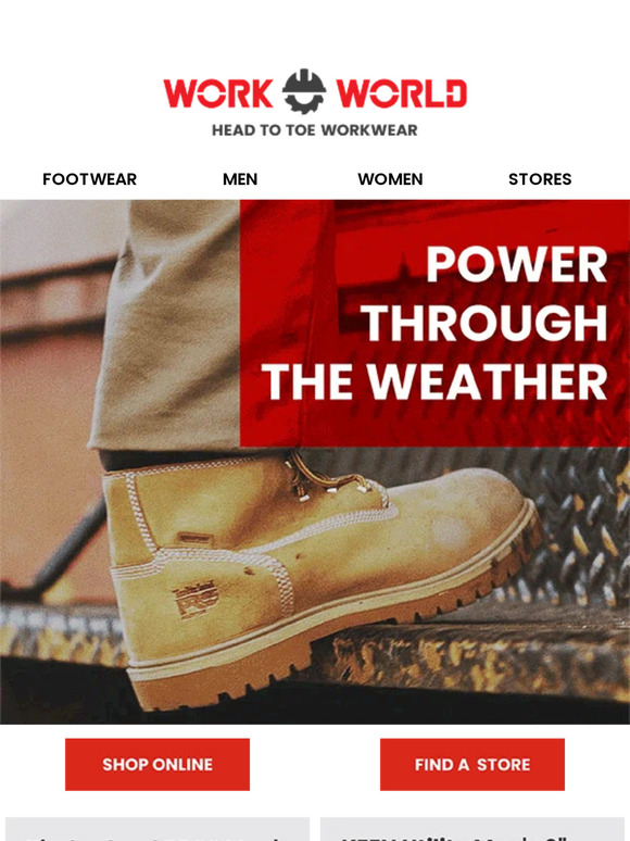 Work World: Work boots that keep you going | Milled