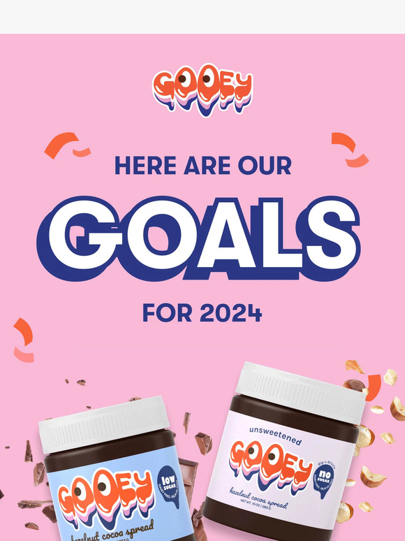 Gooey Snacks: Here Are Our New Year Goals | Milled
