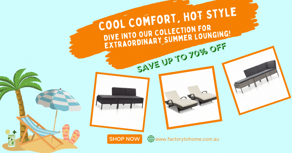 Factory To Home: Stay Refreshed: Summer Lounging Goals! 😎 Explore Cool ...