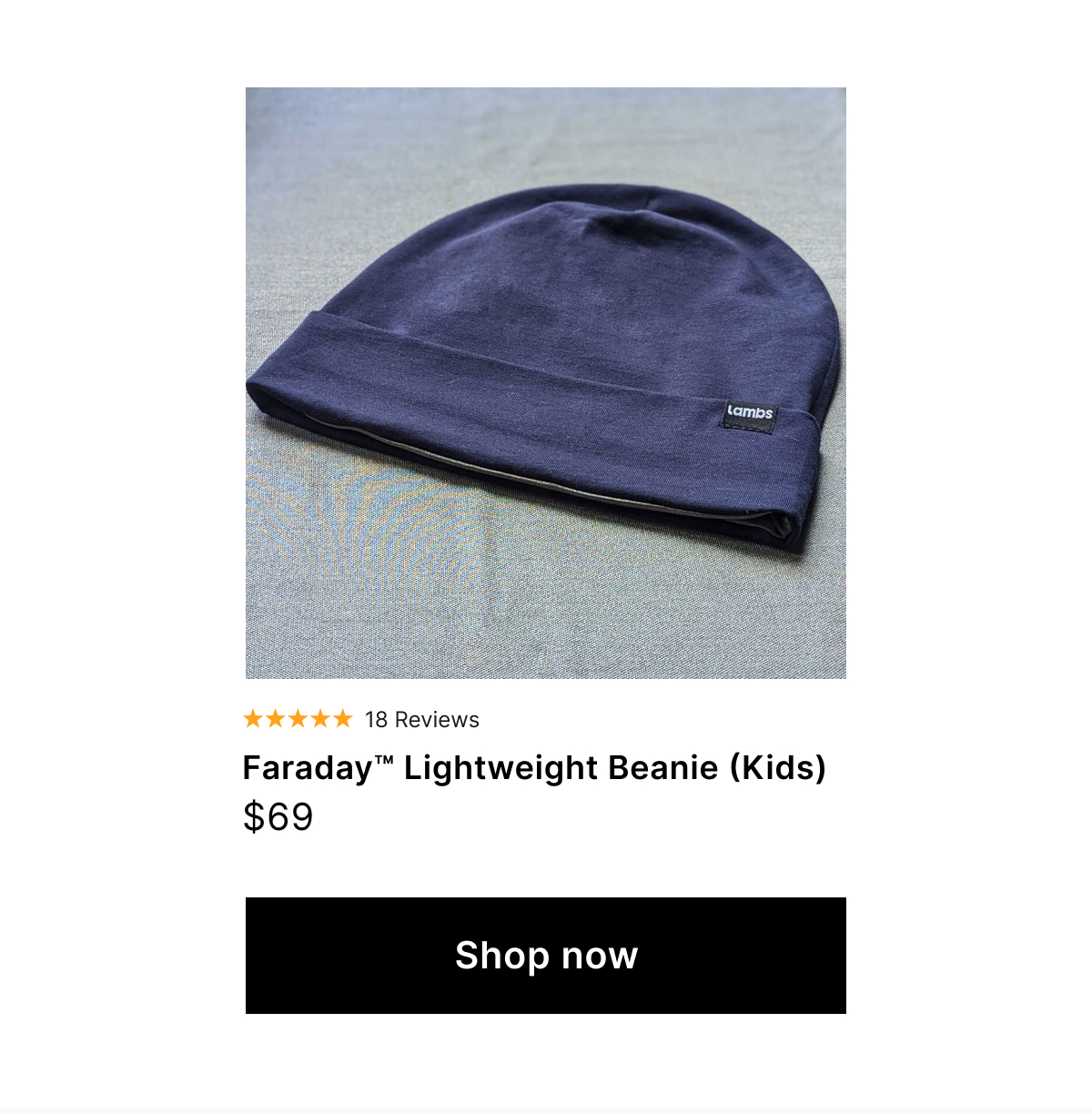 HAVN: Introducing the Faraday™ Lightweight Beanie for Kids | Milled