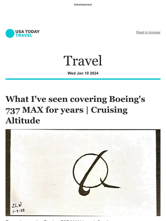 USA TODAY: What I've seen covering Boeing's 737 MAX for years | Milled