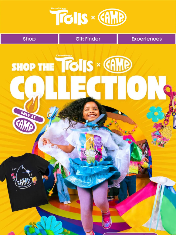 CAMP: Just Landed 🌈 The Trolls x CAMP Collection | Milled