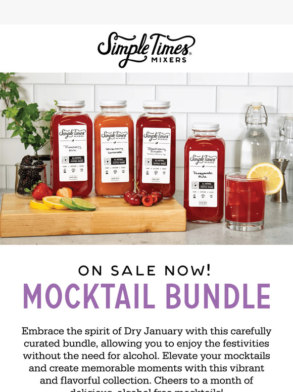 Simple Times Mixers: New Bundle - On Sale! | Milled