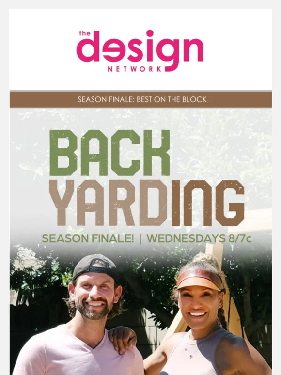 The Design Network: Backyarding Season Finale: Best on the Block | Milled