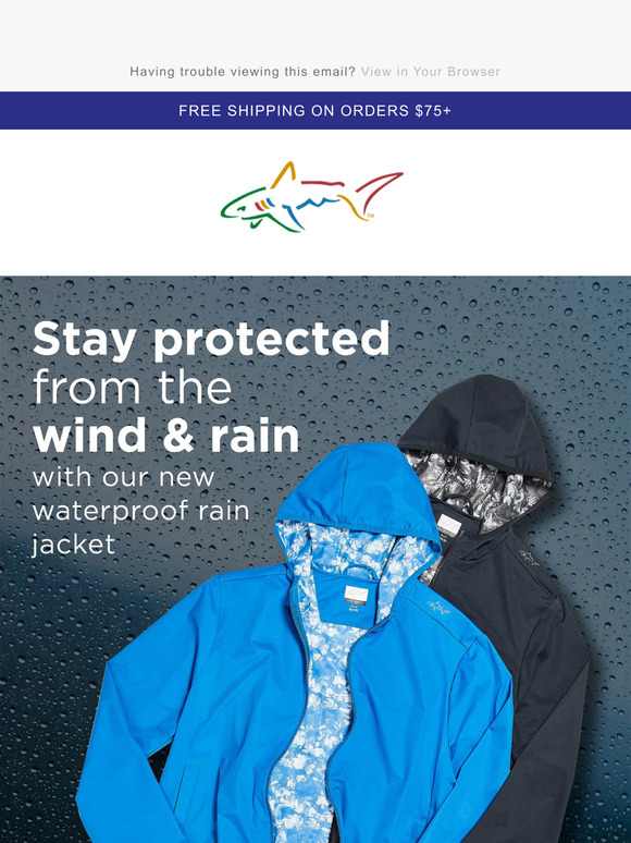 Greg Norman Collection: New Shark Rain Gear🌧️ | Milled