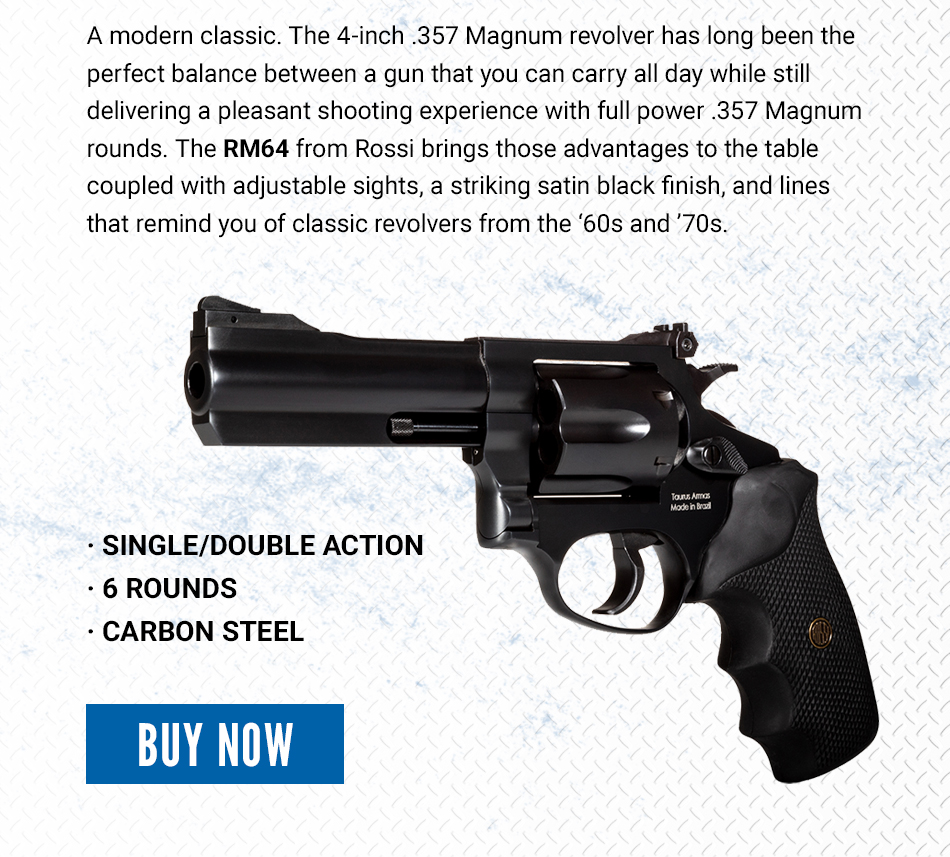 Guns.com: A Modern Classic, The Rossi RM64 Revolver - BUY NOW! | Milled