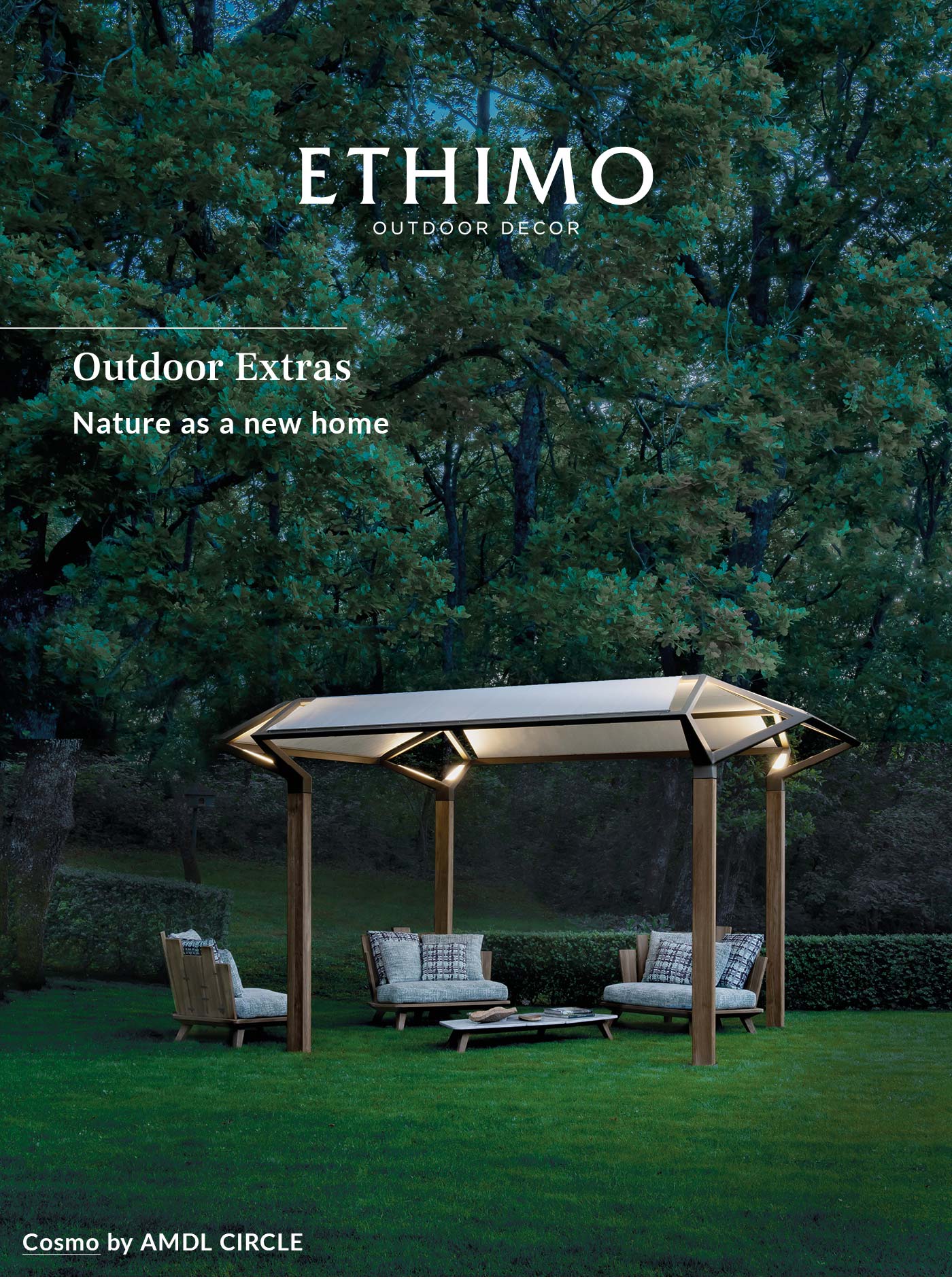 Archiproducts: Outdoor Extras Ethimo, nature as a new home: novelties and catalogue 2024 | Milled