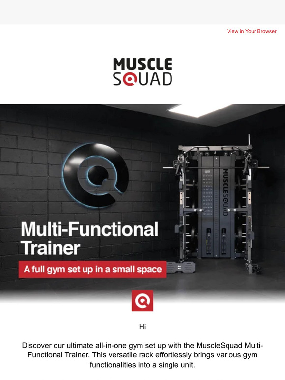 MuscleSquad: Check out our best-selling rack | Milled