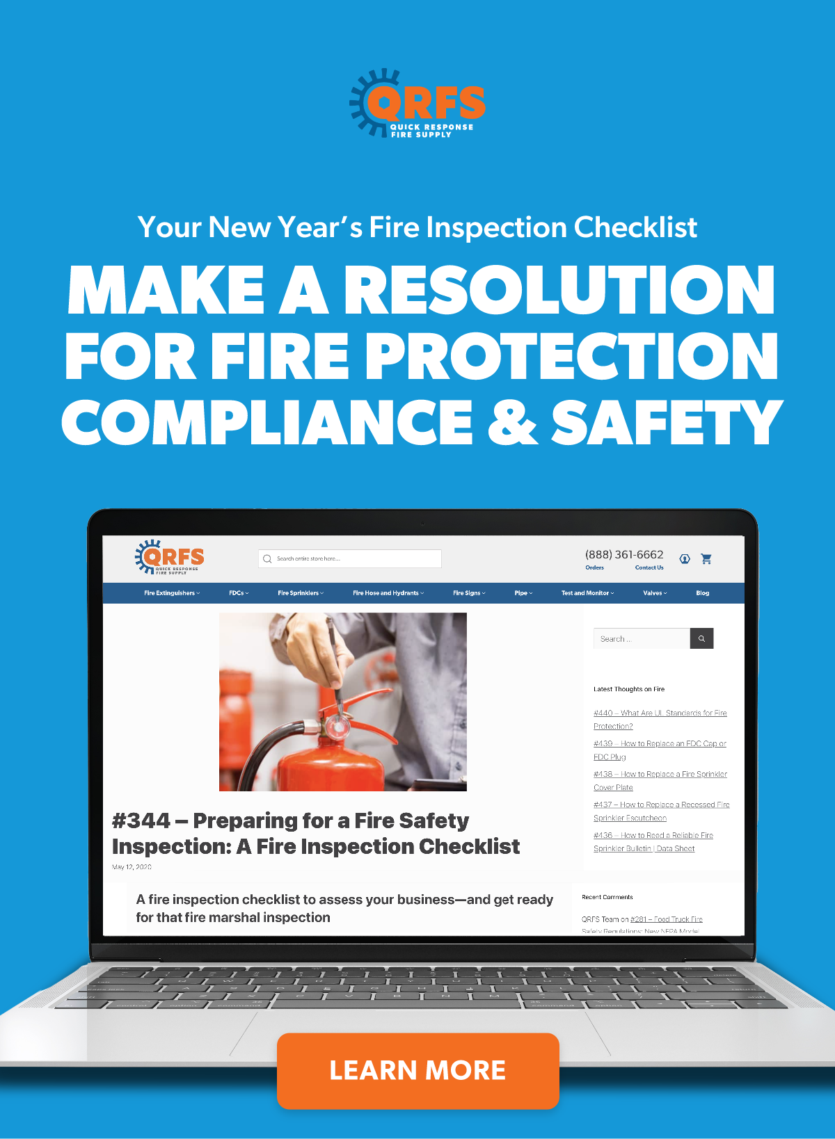 Quick Response Fire Supply: New Year, New Resolve: Your 2024 Fire Inspection Checklist 🔥 | Milled