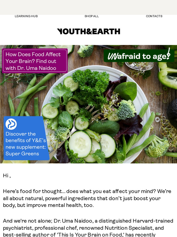 Youth & Earth: How Does Food Affect Your Brain? 🧠 | Milled