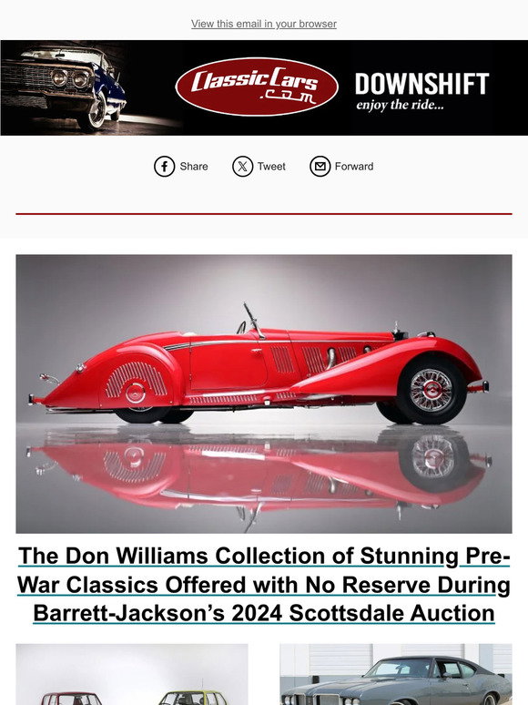 ClassicCars: The Don Williams Collection of Stunning Pre-War Classics ...
