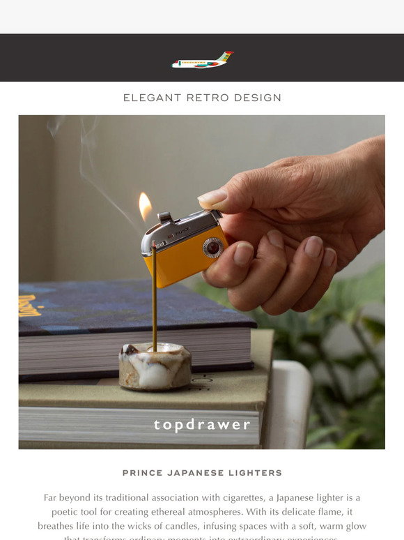 Topdrawer: Classic, Compact Prince Japanese Lighters. | Milled