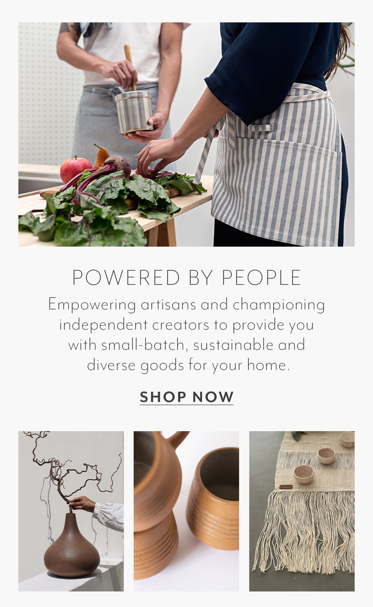 Sur La Table: Introducing Powered by People—new at Sur La Table. | Milled