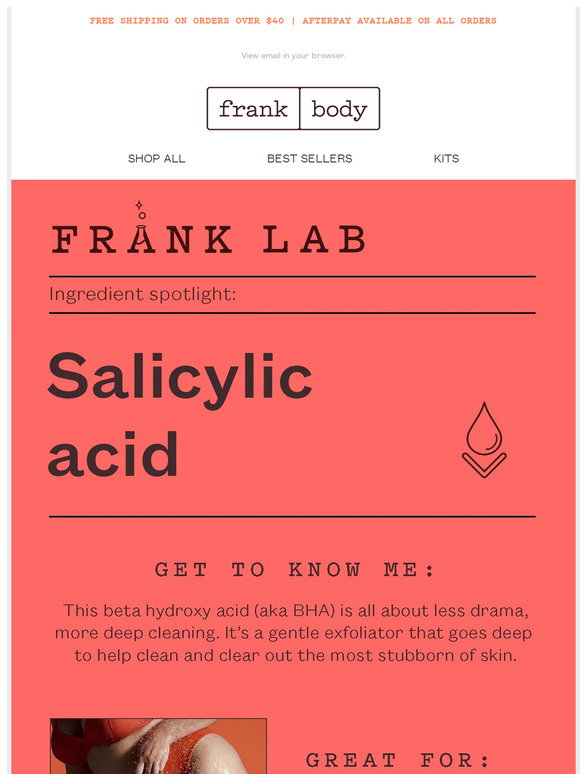 Frank Body: 👀 Have you met the Pore Whisperer? | Milled