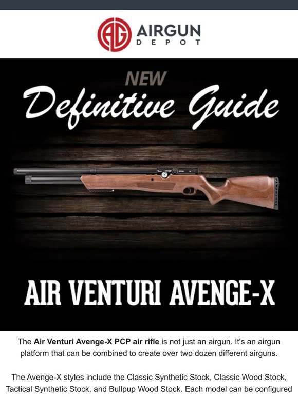 Airgun Depot: 📖Definitive Guide: Avenge-X | Milled