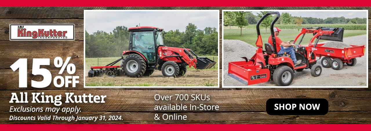 Rural King: Level Up Your Farm: $2000 Off Any RK Tractor + 15% Off King ...