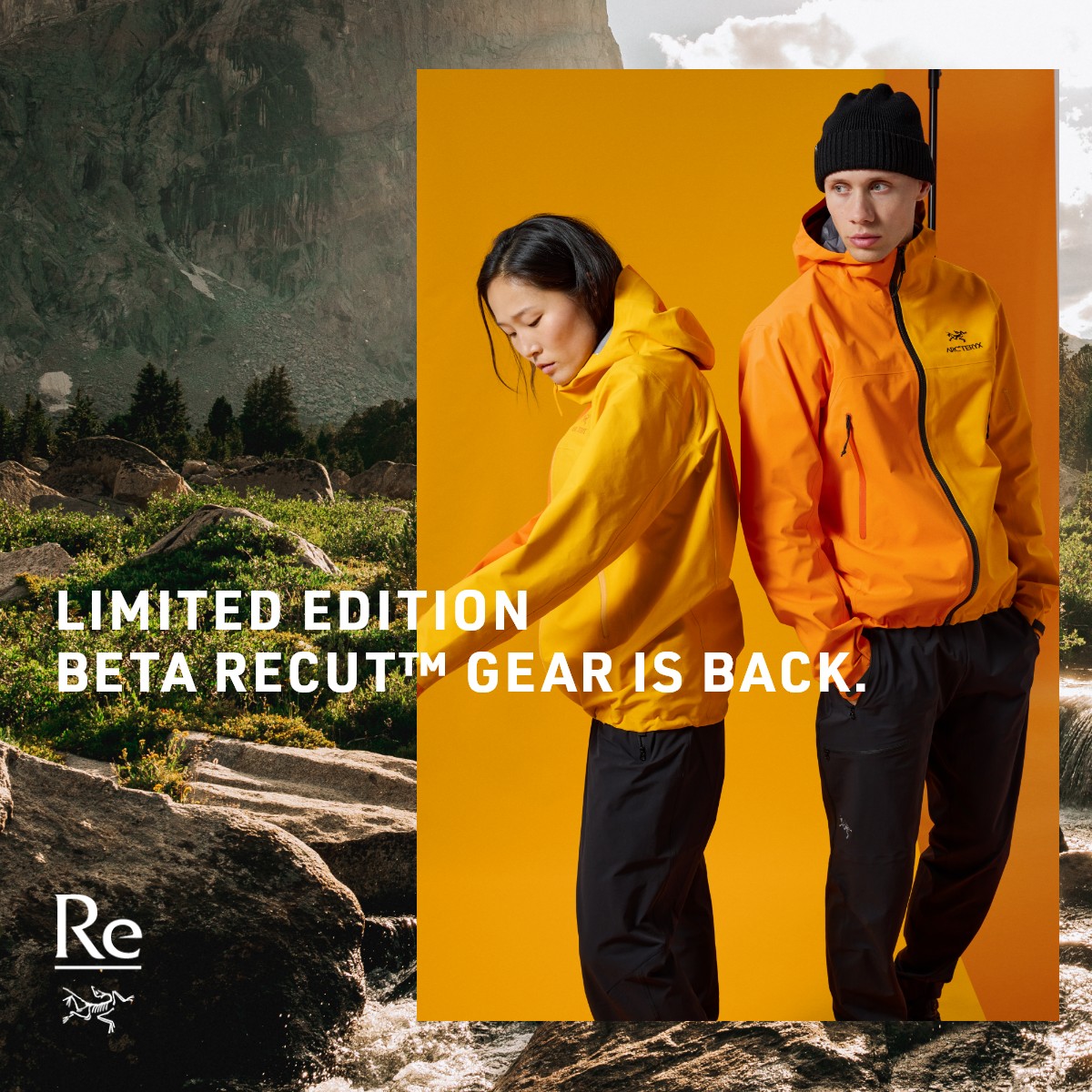 Arc'teryx: Just Released: New Beta ReCUT™ Gear | Milled