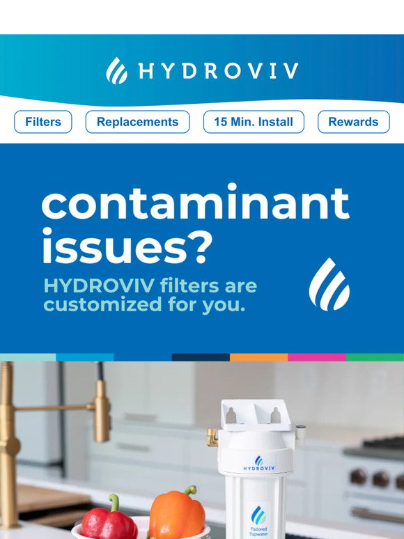 Hydroviv: Attention! If you drink water, you need to be filtering it ...
