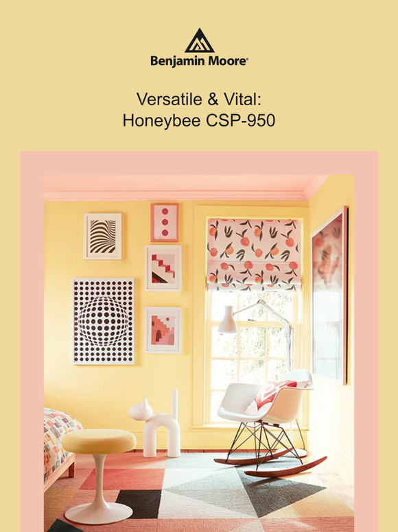 Benjamin Moore: Sweeten Your Space with Honeybee CSP-950 | Milled