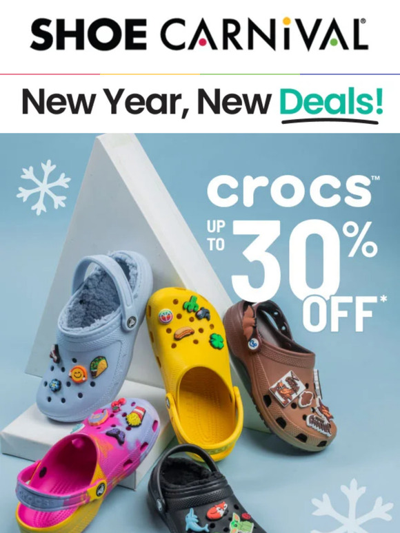Shoe Carnival: Crocs up to 30% off have arrived! | Milled