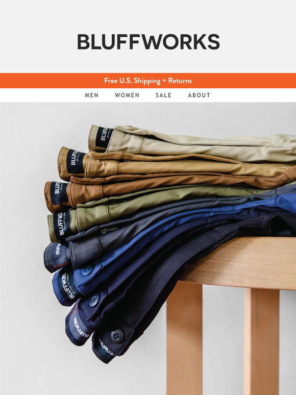 Bluffworks: The only pair you'll need | Milled