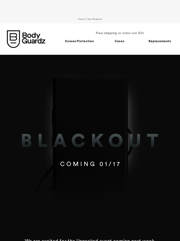 BodyGuardz: ⚫ Can you see this email in dark mode? | Milled