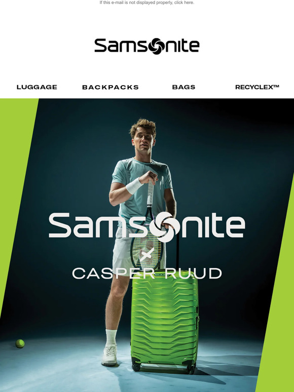 Samsonite: Samsonite X Casper Ruud | Milled