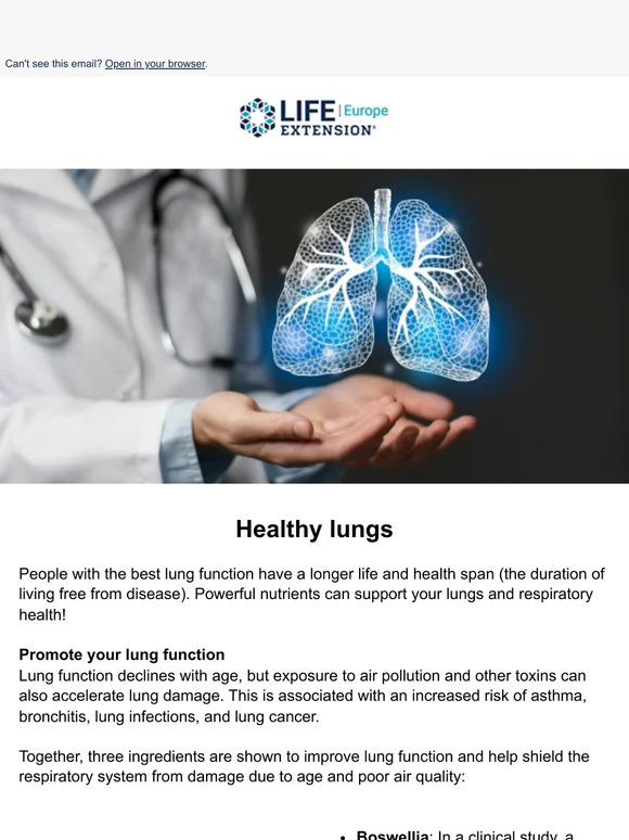 Life Extension: Increasing lung capacity by 30%! | Milled