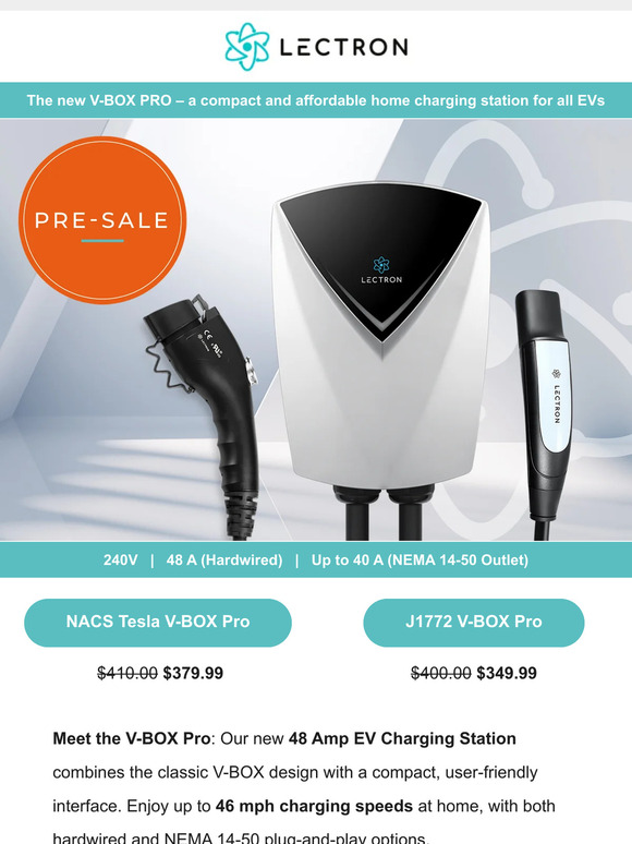 Lectron: The Compact and Affordable Home Charging Station for All EVs ...