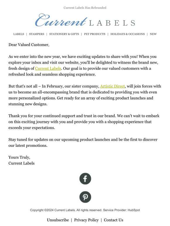 Current Labels: Current Labels Has A New Look, Check It Out! | Milled